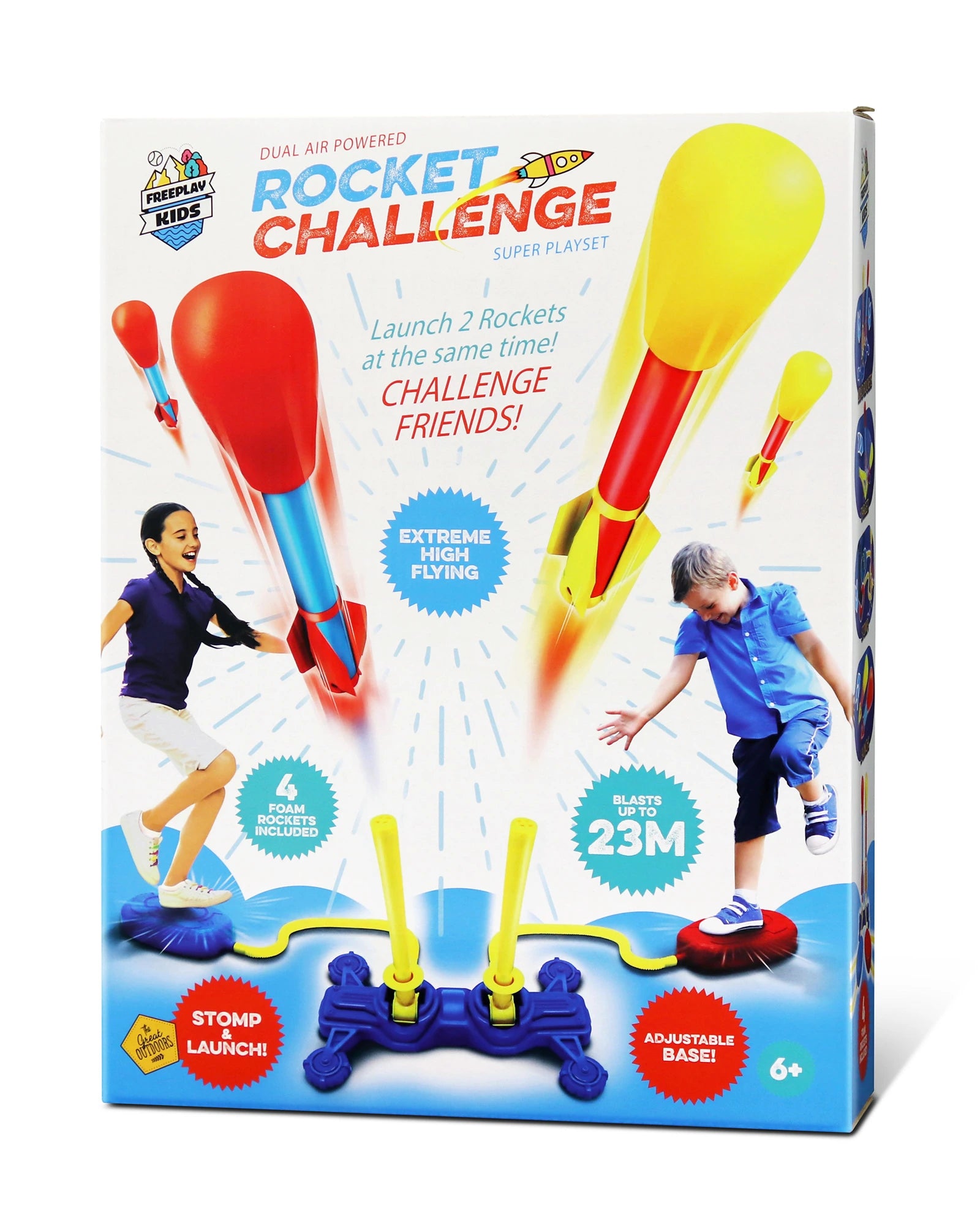 Dual Air Powered Rocket Challenge – Kidstuff