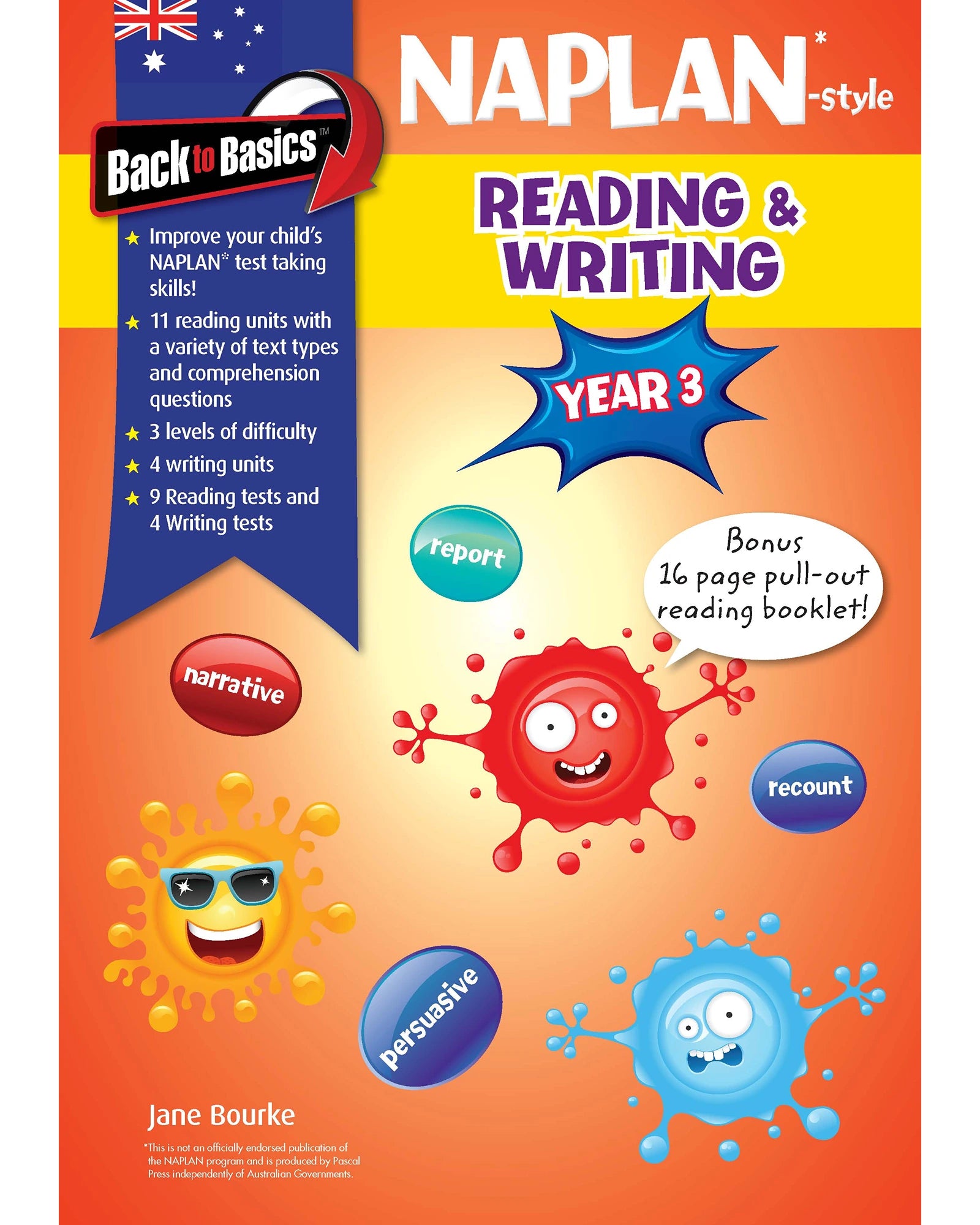 Blakes Back to Basics Year 3 NAPLAN Reading and Writing – Kidstuff