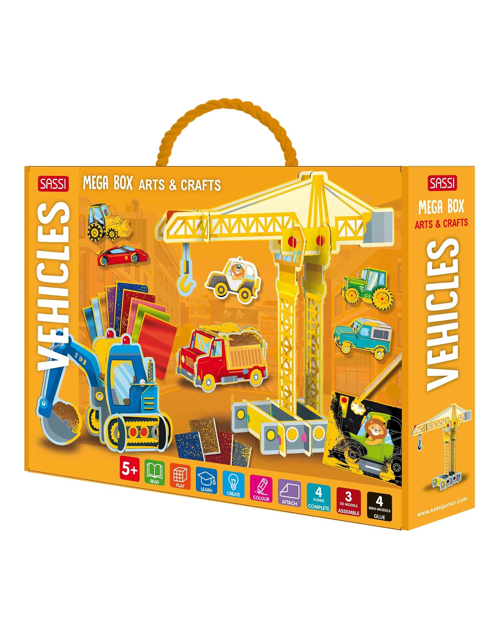 Sassi Mega Arts and Crafts Vehicles – Kidstuff