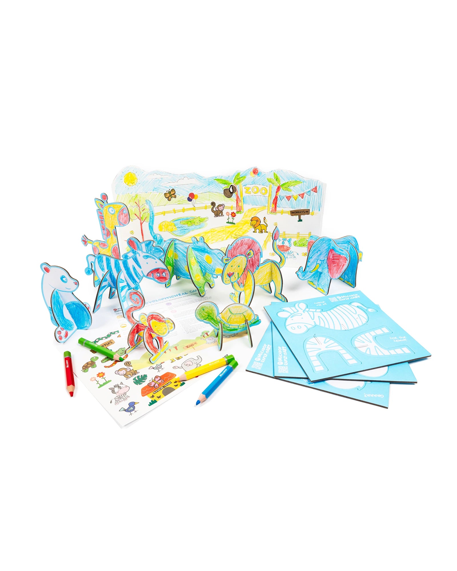 early stART Colour and Play Zoo Edition – Kidstuff