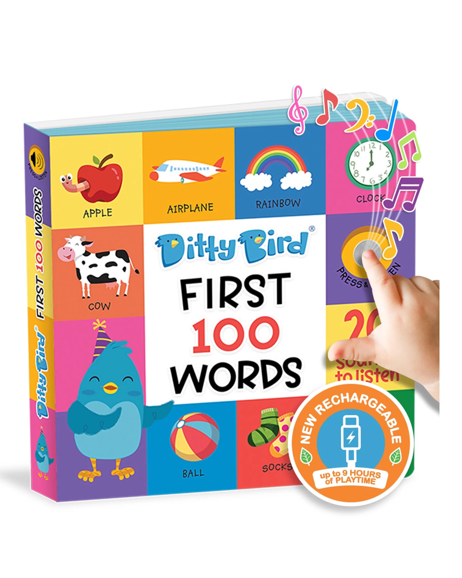 First 100 Words Board Book – Kidstuff