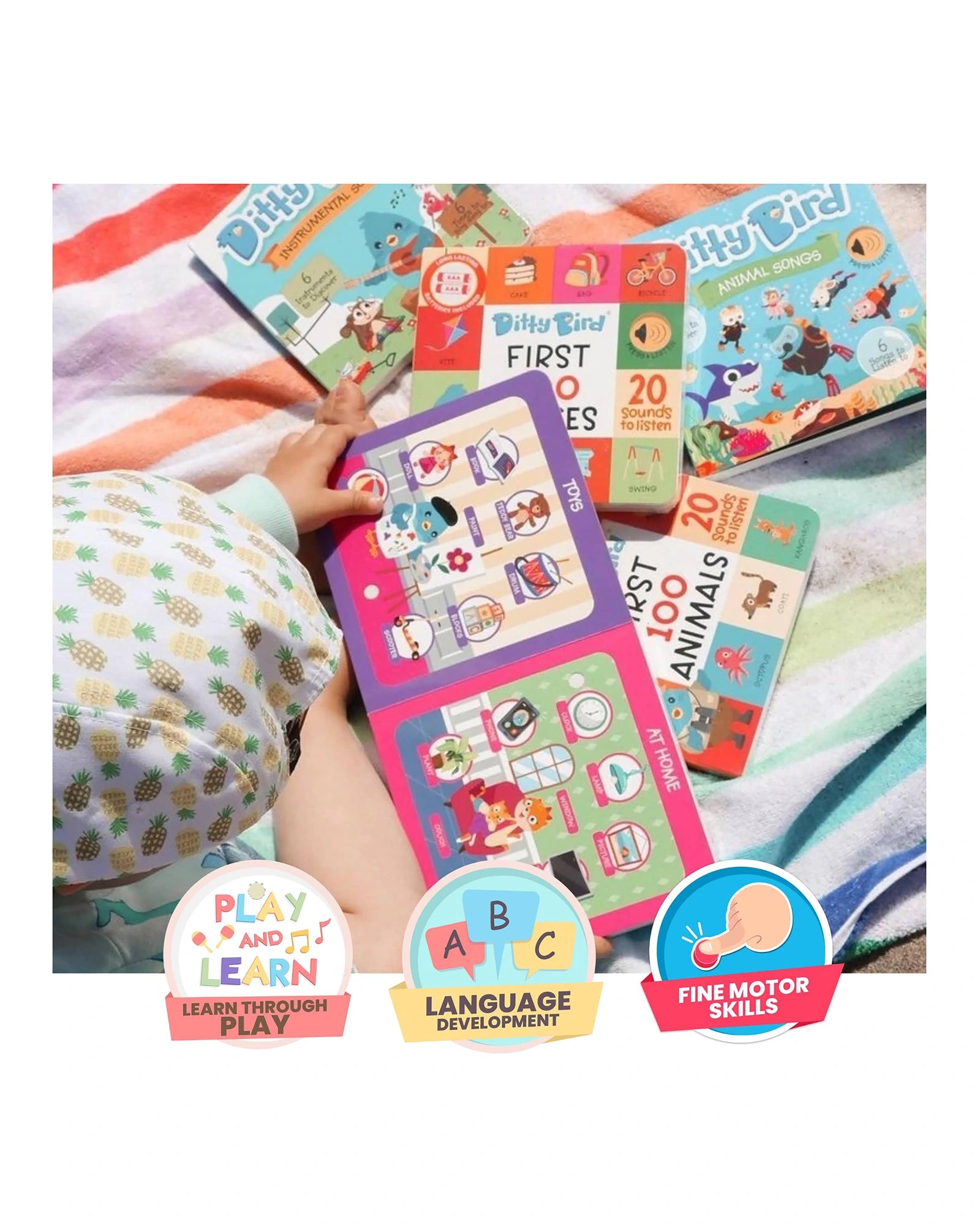 First 100 Words Board Book – Kidstuff