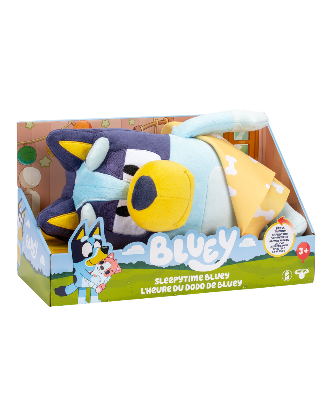 Bluey S11 Sound Effects Plush Sleepytime Bluey V2 — Kidstuff