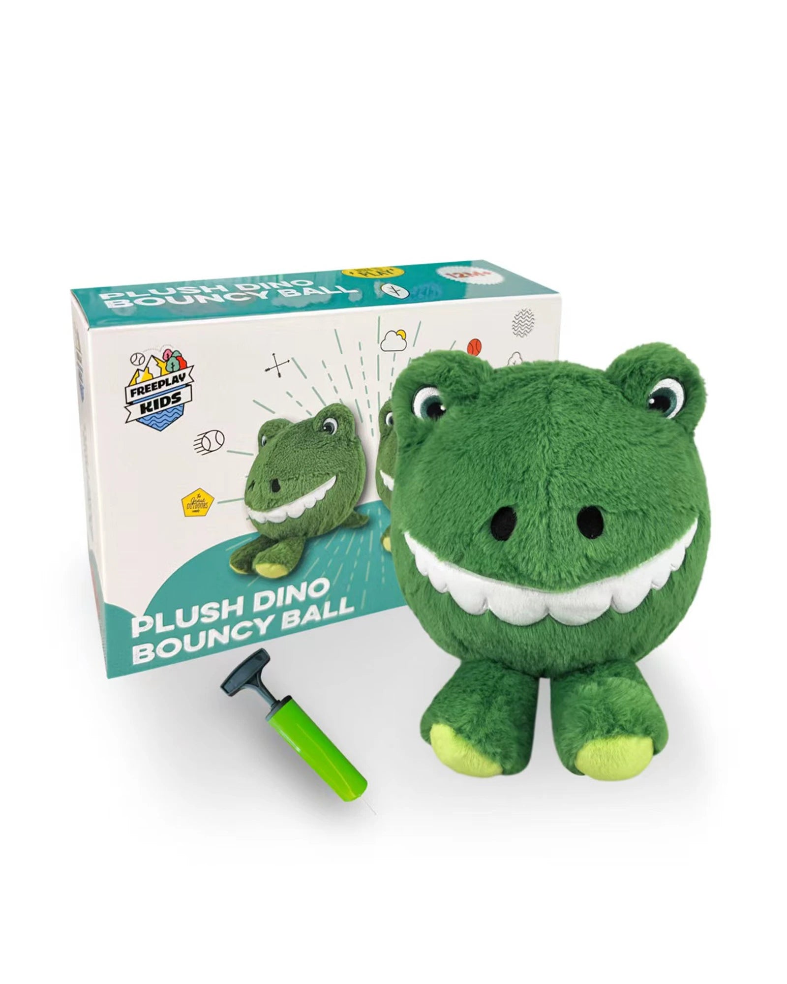 Plush Dino Bouncy Ball – Kidstuff