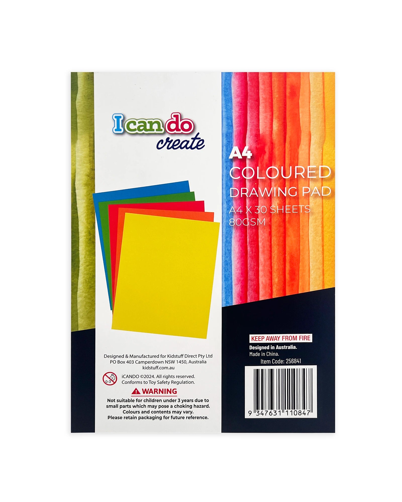 A4 Coloured Drawing Pad – Kidstuff