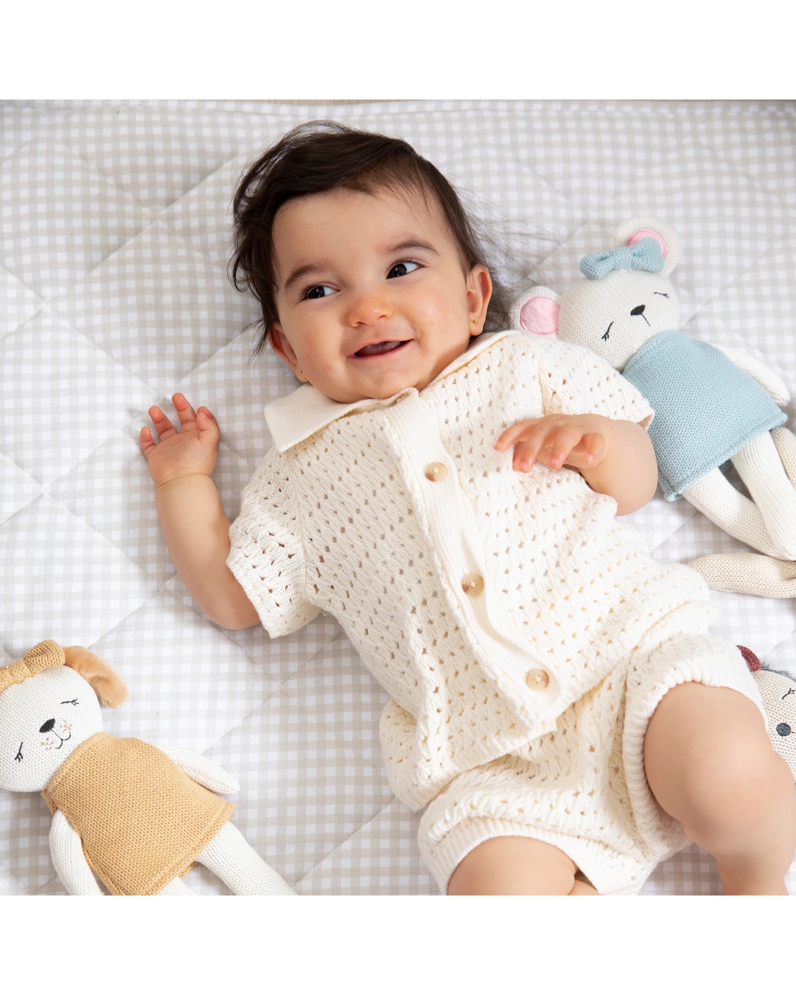 Animal Knitted Toy - Molly the Mouse – Kidstuff