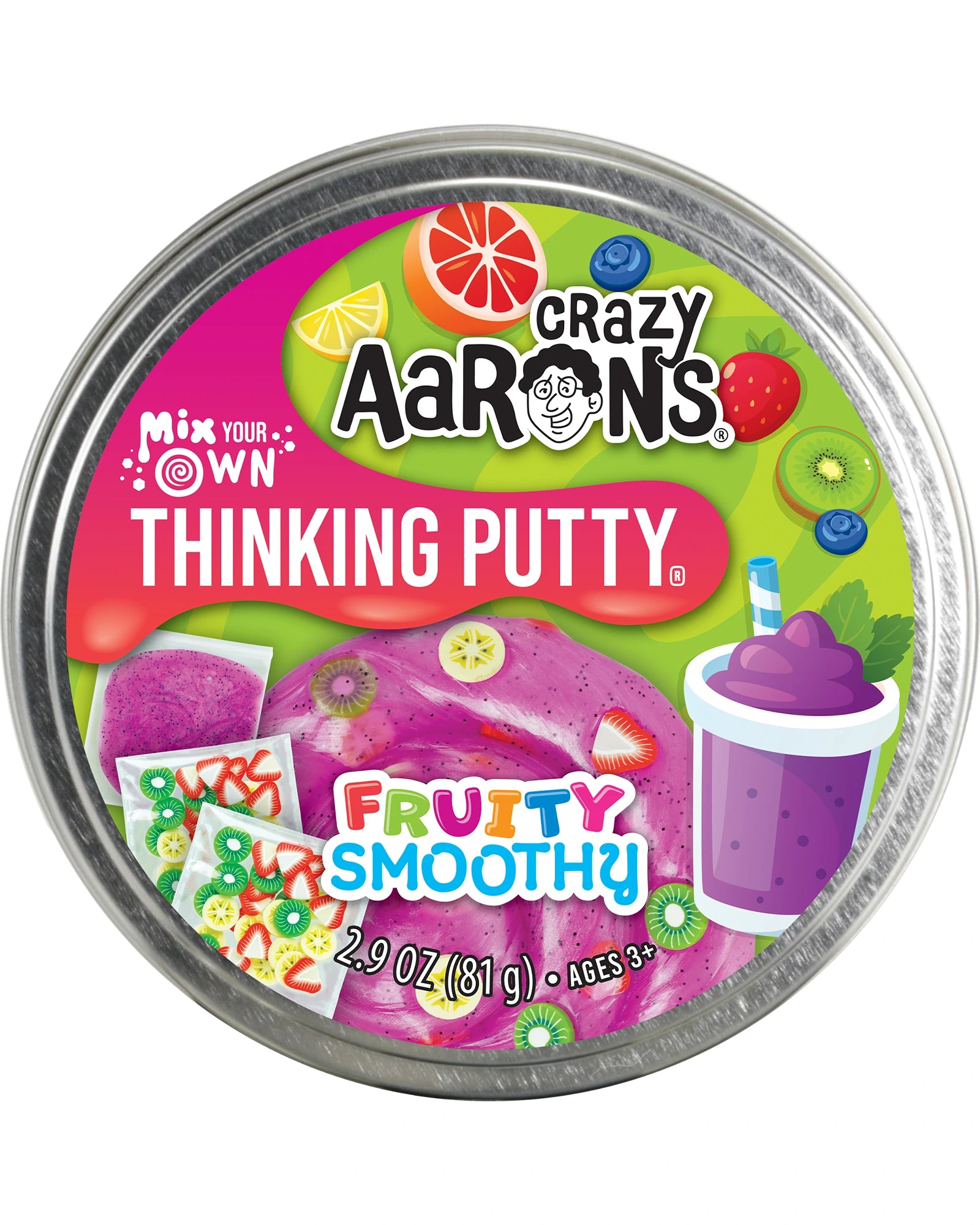 Mix Your Own Fruity Smoothy Thinking Putty – Kidstuff