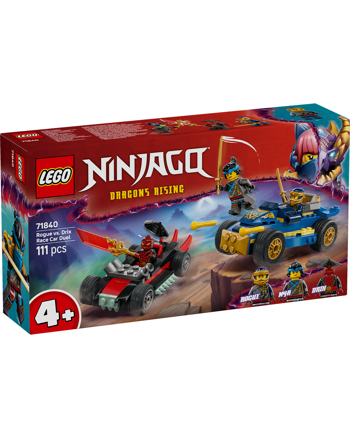 71840 Rogue vs. Drix Race Car Duel — Kidstuff