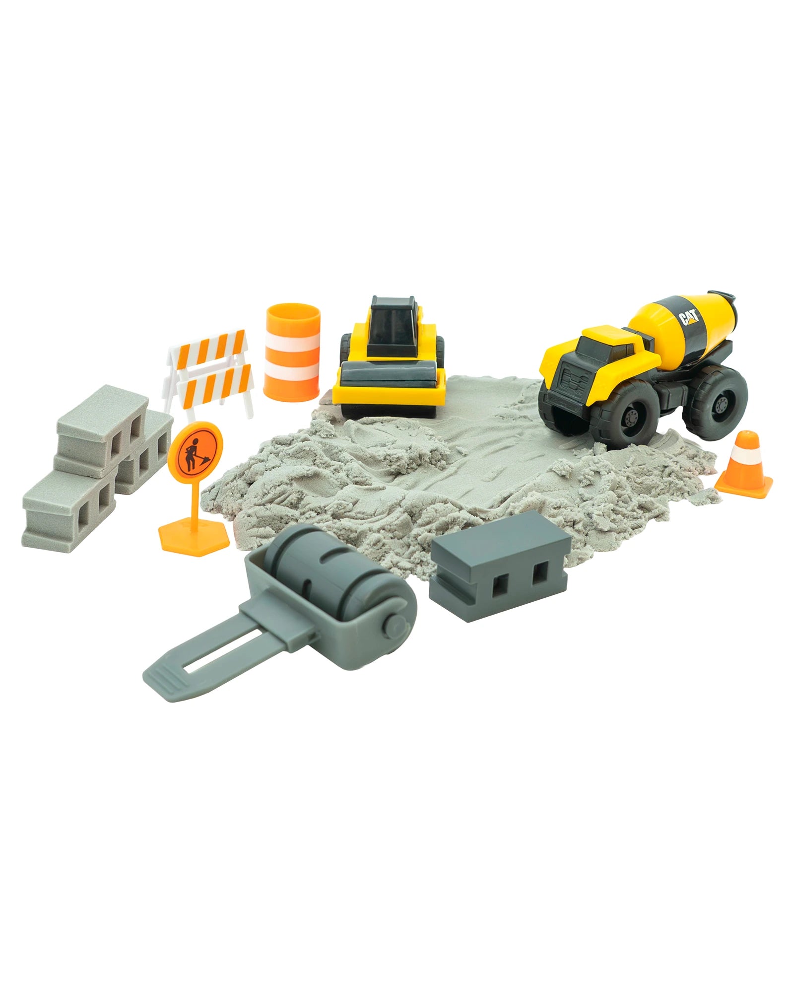 CAT Dig n Build 10oz w Two Vehicles Assorted – Kidstuff