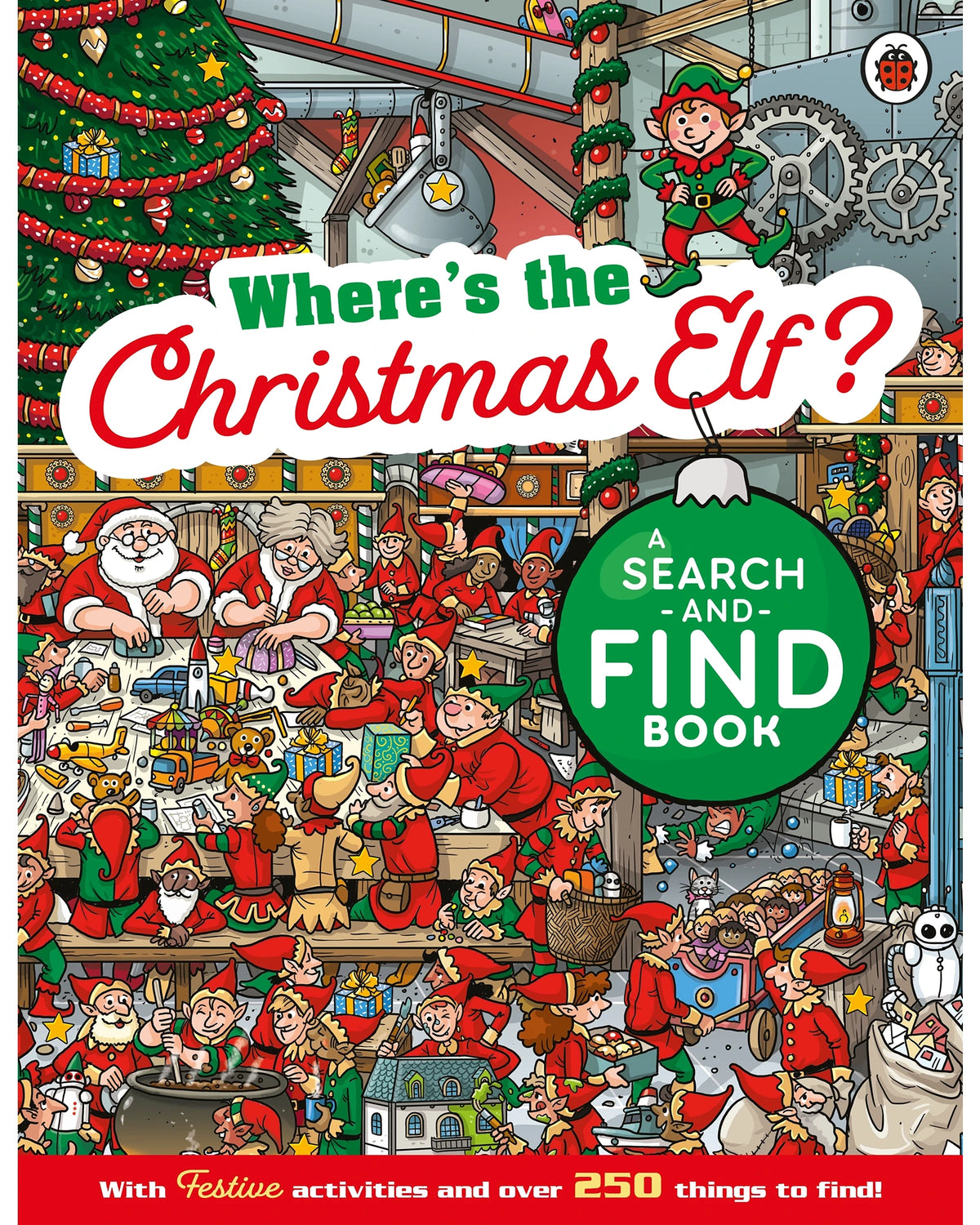 Wheres the Christmas Elf Search-and-Find Book — Kidstuff