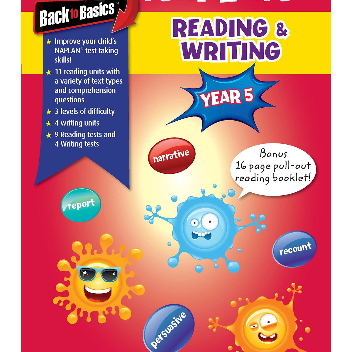 Blakes Back to Basics Year 5 NAPLAN Reading and Writing — Kidstuff