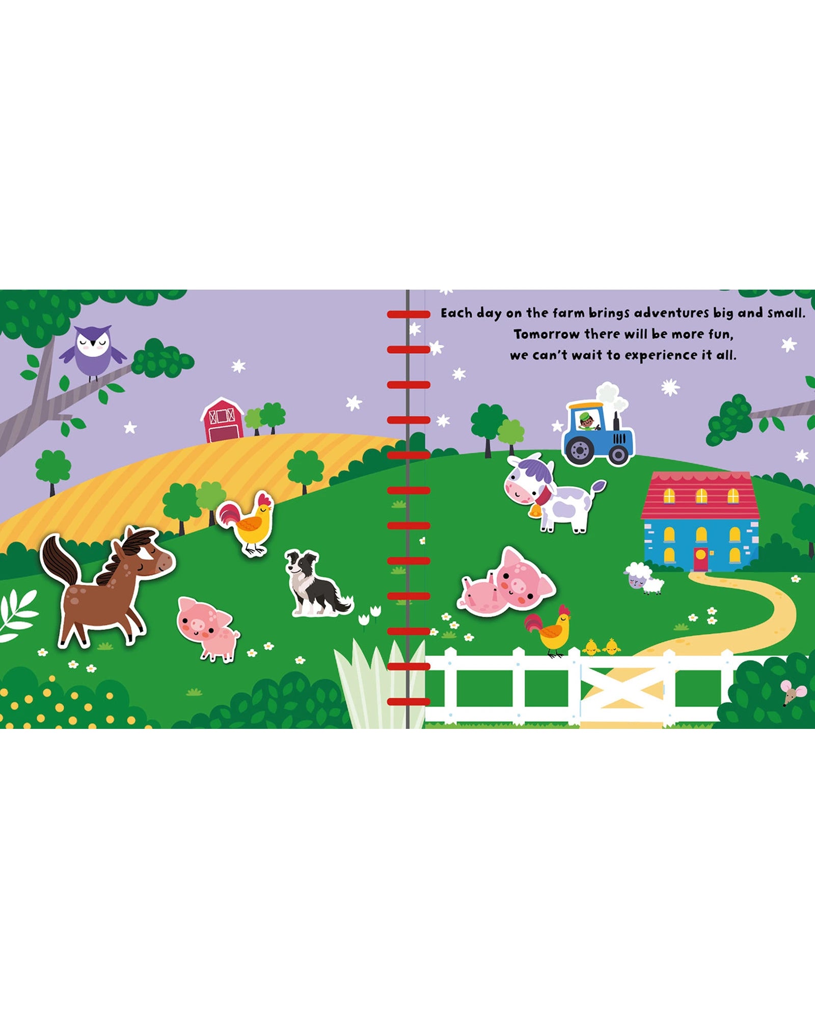 Buddy and Barney Silicone Sticker Book - Farm – Kidstuff