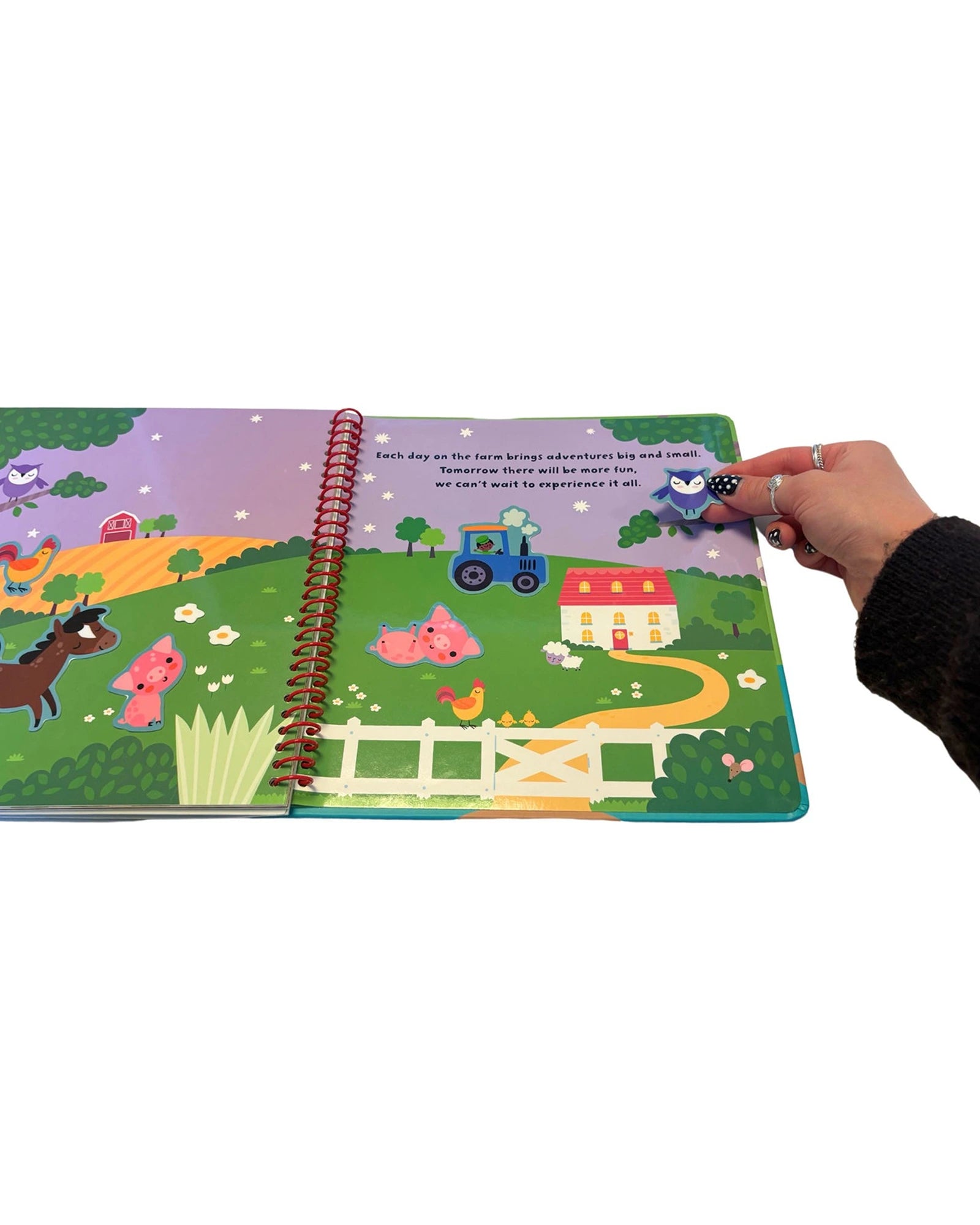 Buddy and Barney Silicone Sticker Book - Farm – Kidstuff