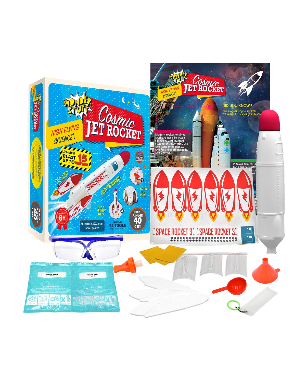 Wonderstuff Cosmic Jet Rocket — Kidstuff