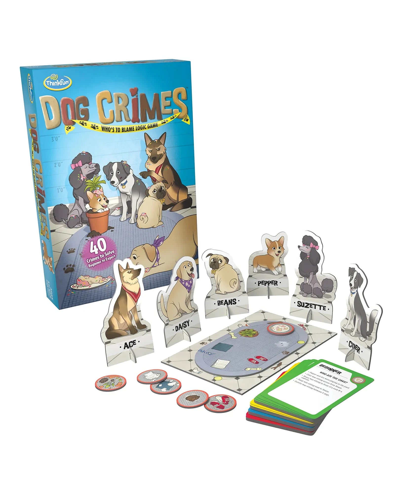 ThinkFun Dog Crimes – Kidstuff