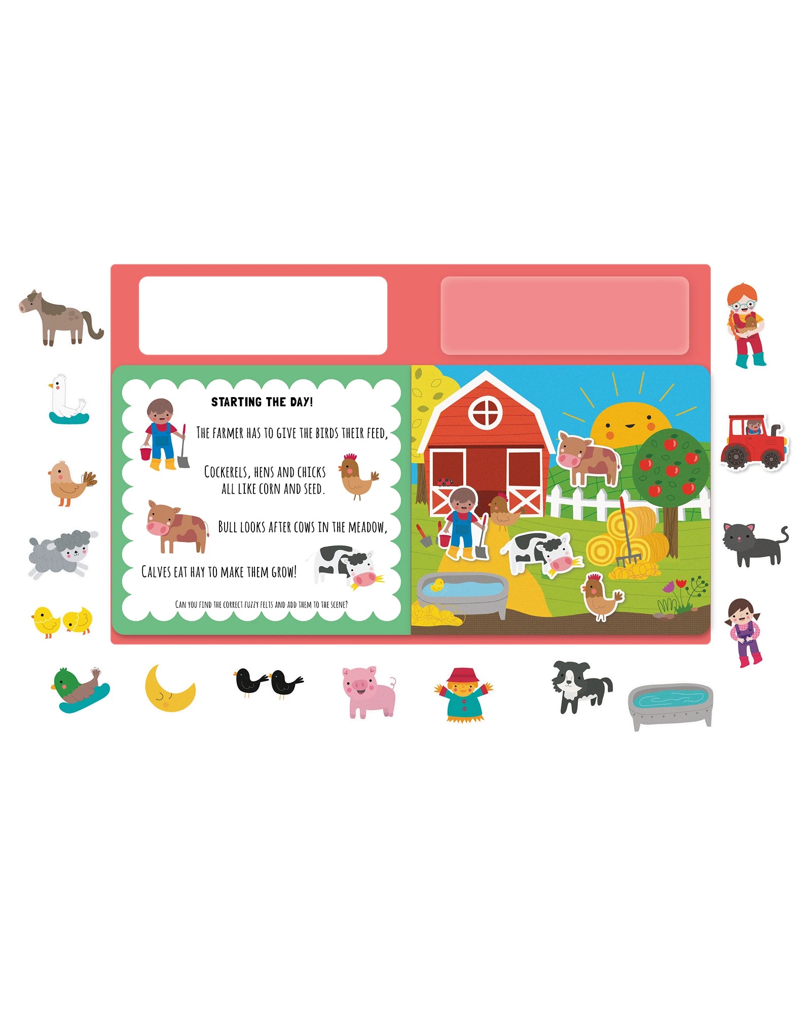 Felt Friends Hello Farm Book – Kidstuff