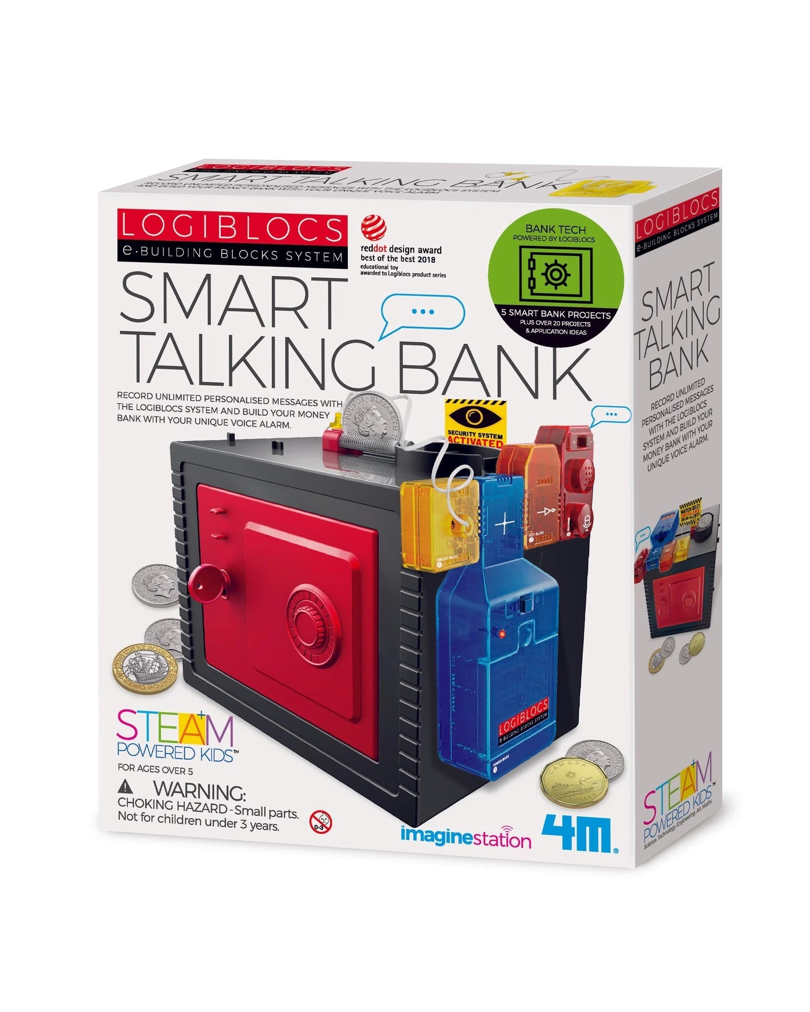 Logiblocs Smart Talking Bank – Kidstuff