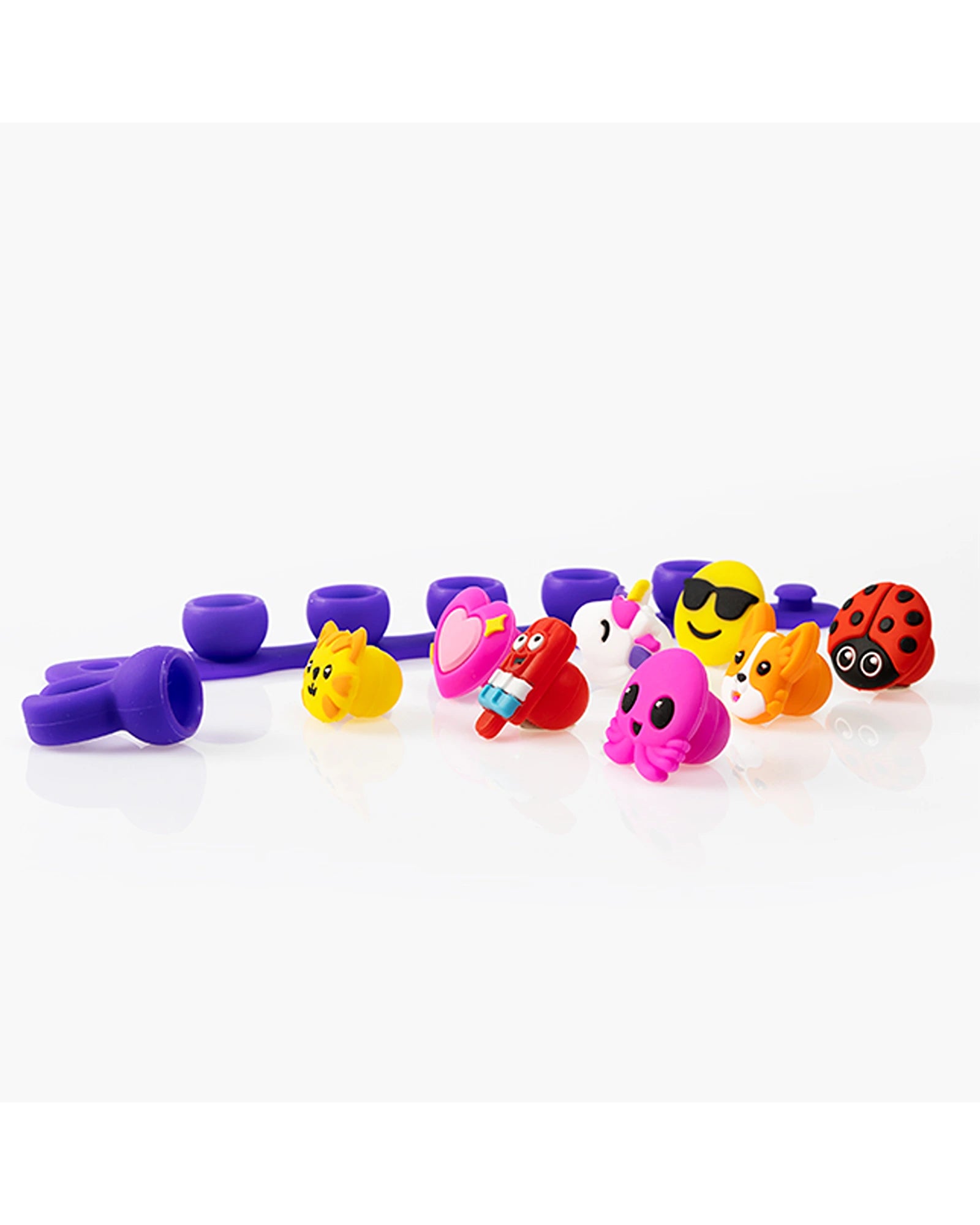 Fat Brain Toys Plip Charms Purple – Kidstuff