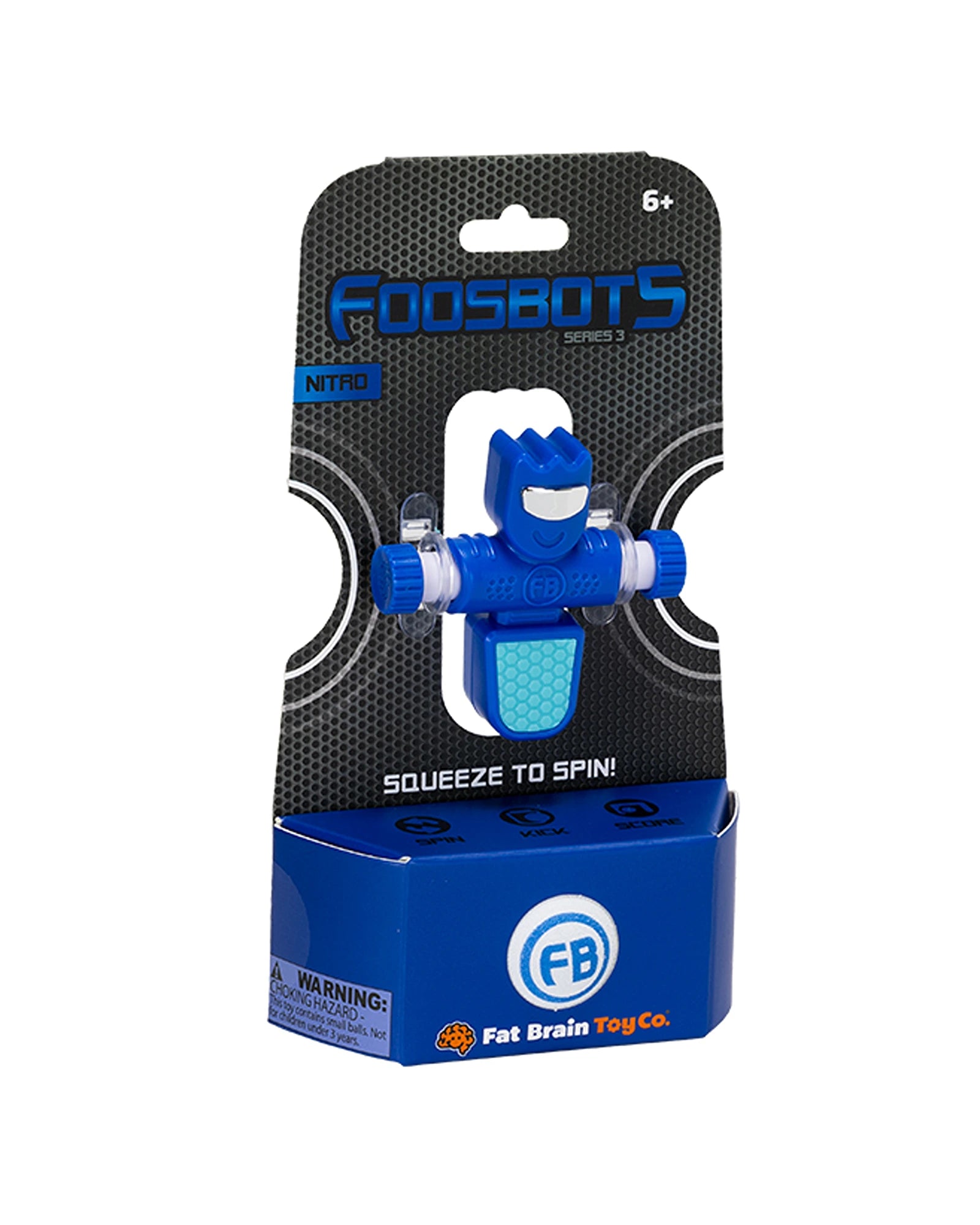 Fat Brain Toys Foosbots Series 3 - Nitro (navy) – Kidstuff