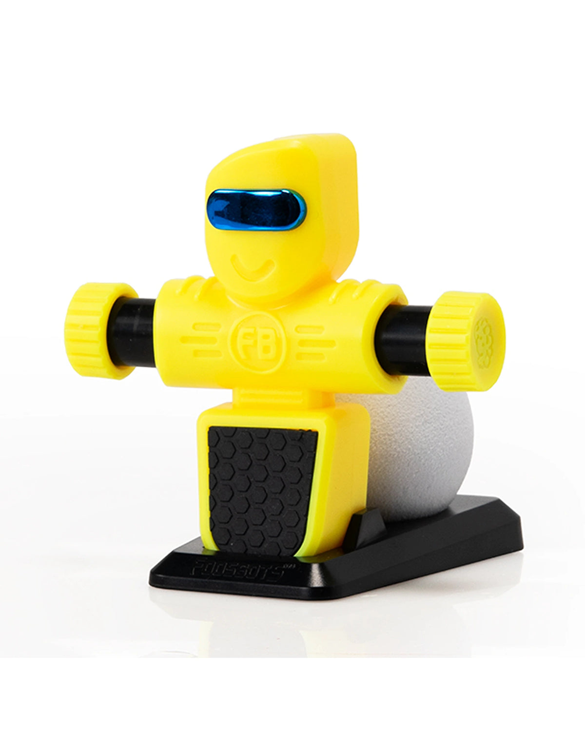 Fat Brain Toys Foosbots Series 3 - Stringer (yellow) — Kidstuff