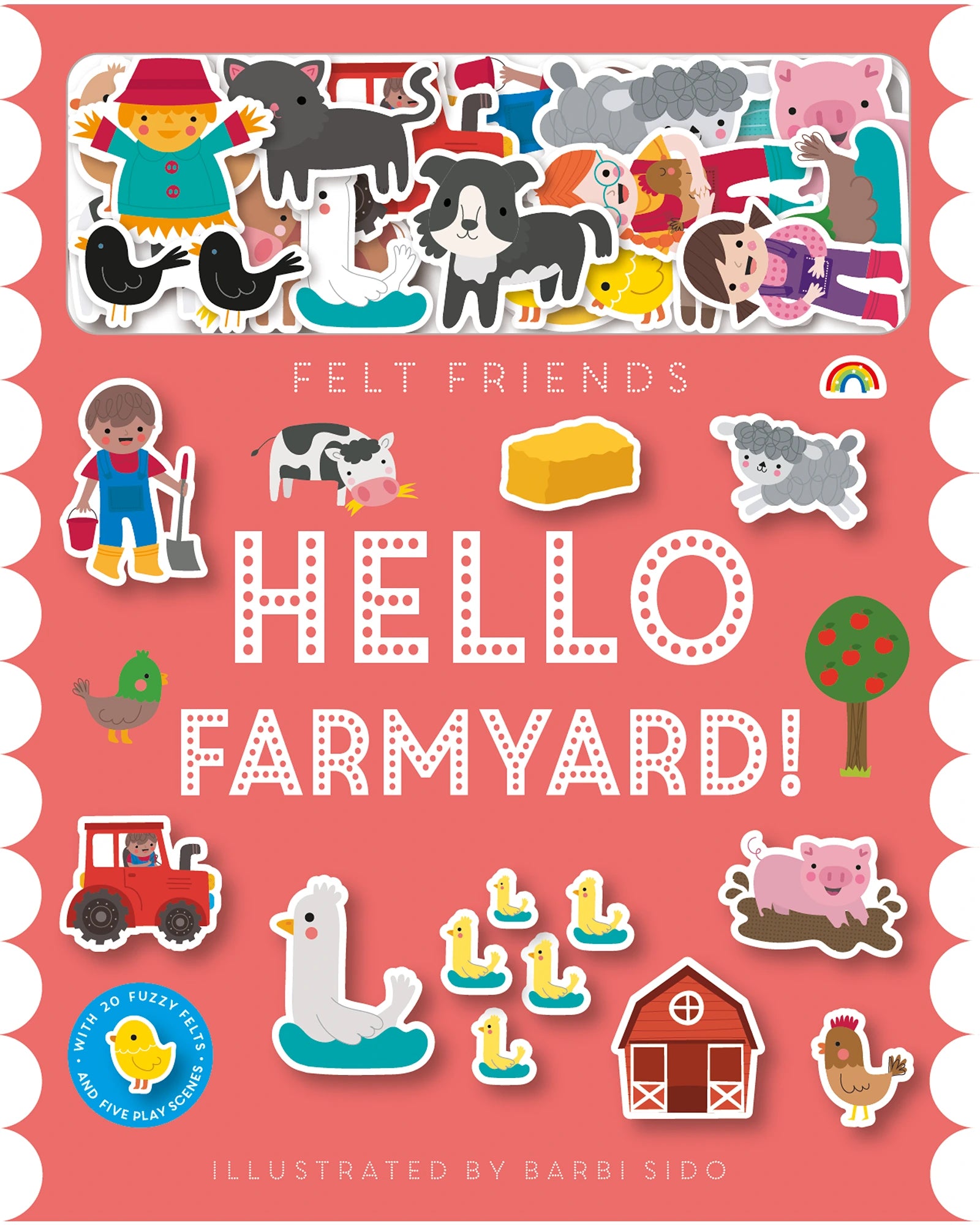 Felt Friends Hello Farm Book – Kidstuff