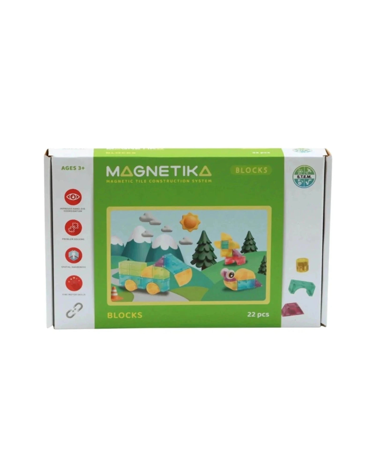 Magnetika Blocks 22pcs — Kidstuff