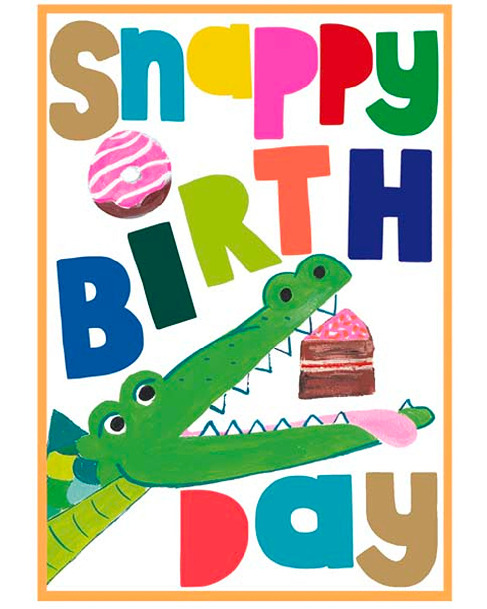 Waterlyn Paper Salad Snappy Bday Croc – Kidstuff