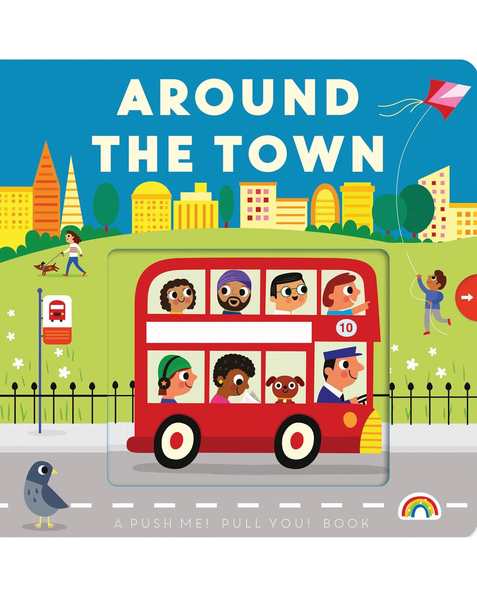 Really Decent Books Push Me, Pull You - Around The Town – Kidstuff