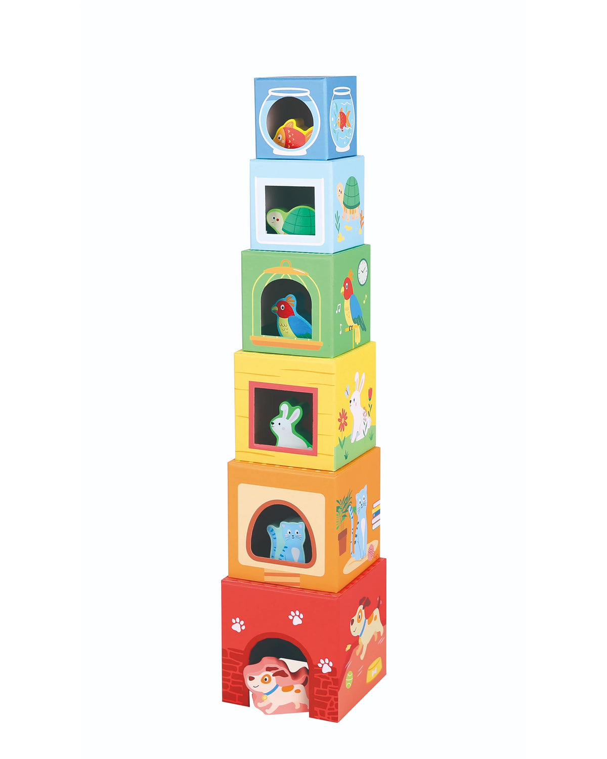 Bello Stacking Cubes With Pets — Kidstuff