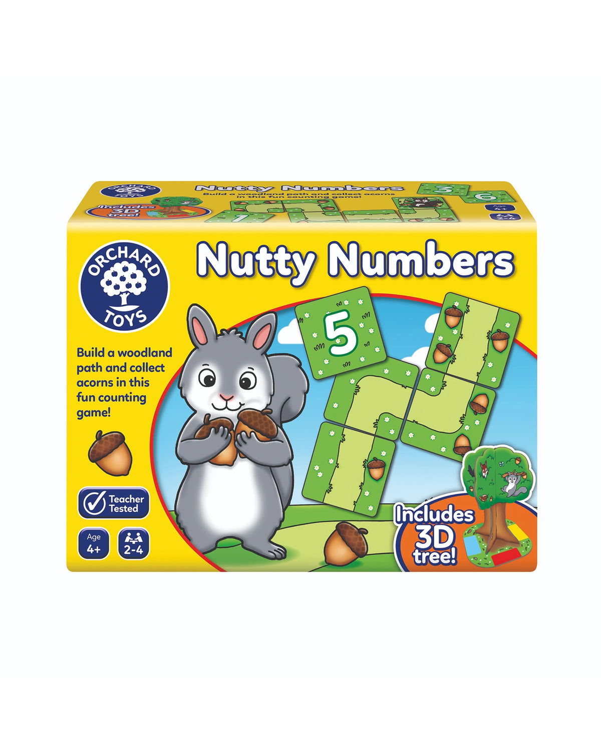 Orchard Game Nutty Numbers — Kidstuff