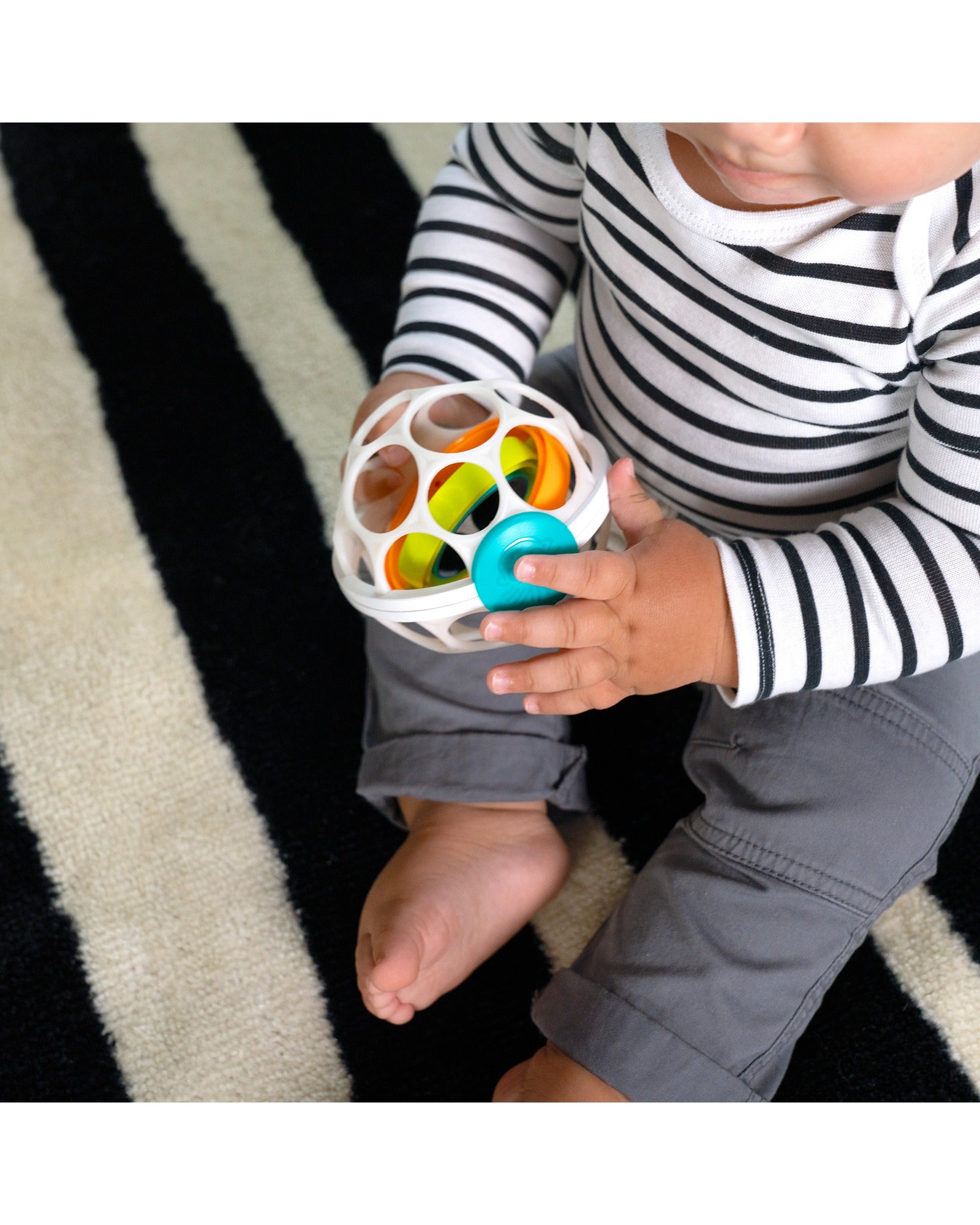 Oball Grip & Spin Oball Rattle Toy – Kidstuff