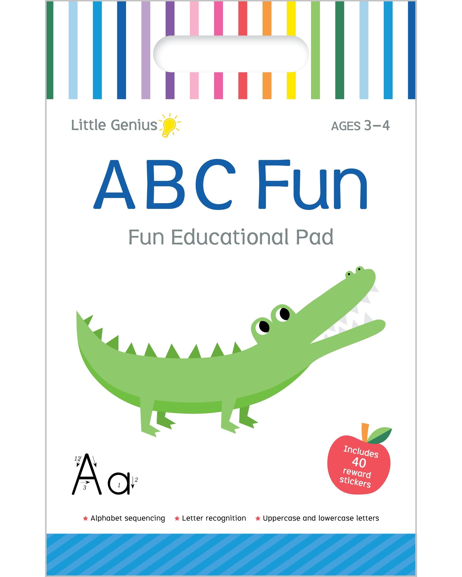 Little Genius Vol 2 Small Activity Pad ABC Fun – Kidstuff
