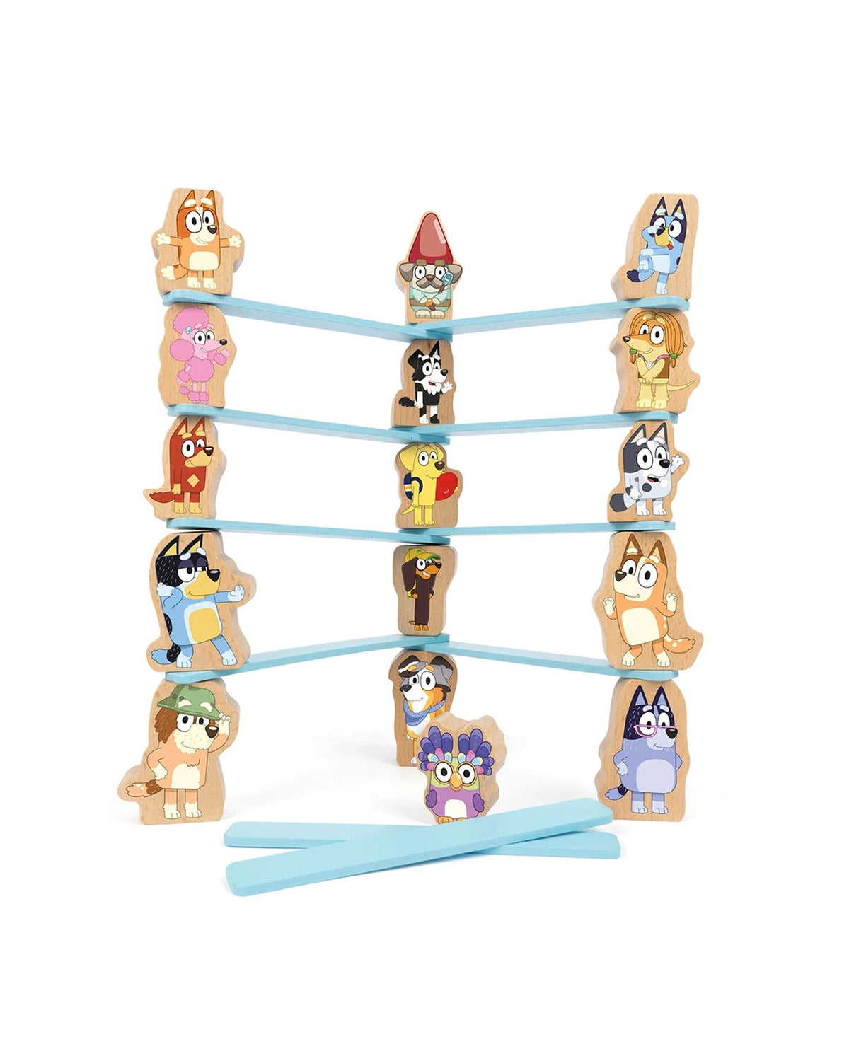Bluey Wooden Stacking Game — Kidstuff