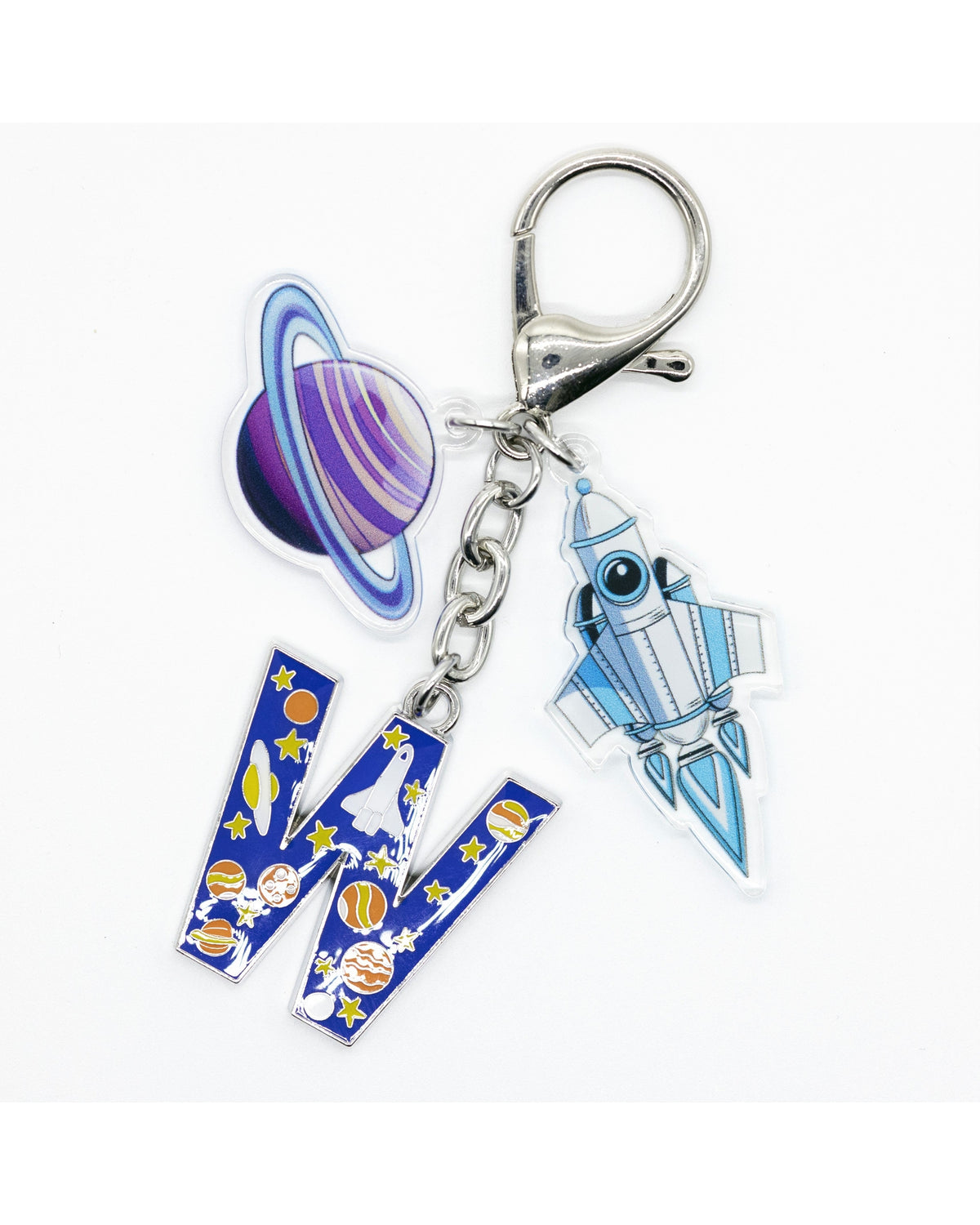 Space Keyring W — Kidstuff