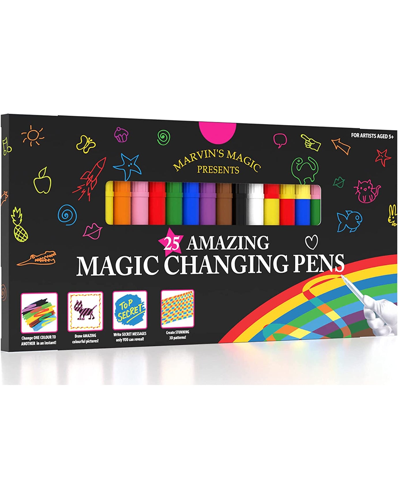 Marvins Magic Amazing Magic Changing Pens – Kidstuff