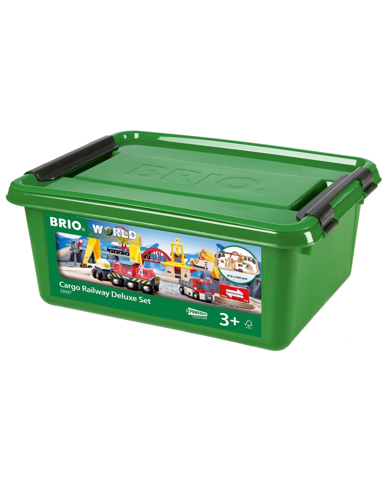 Brio Set Cargo Railway Deluxe Set 54 Pieces – Kidstuff